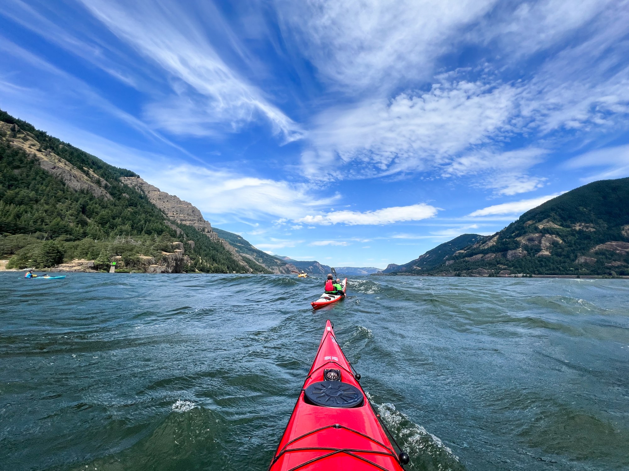 Sea Kayak - Columbia River: Stevenson to Drano Lake — The Mountaineers