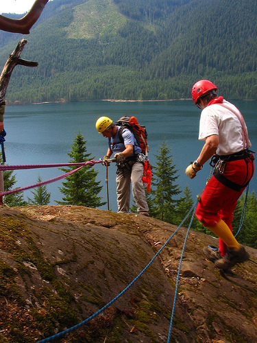 Top Rope Rock Climb - McCleary Cliffs — The Mountaineers