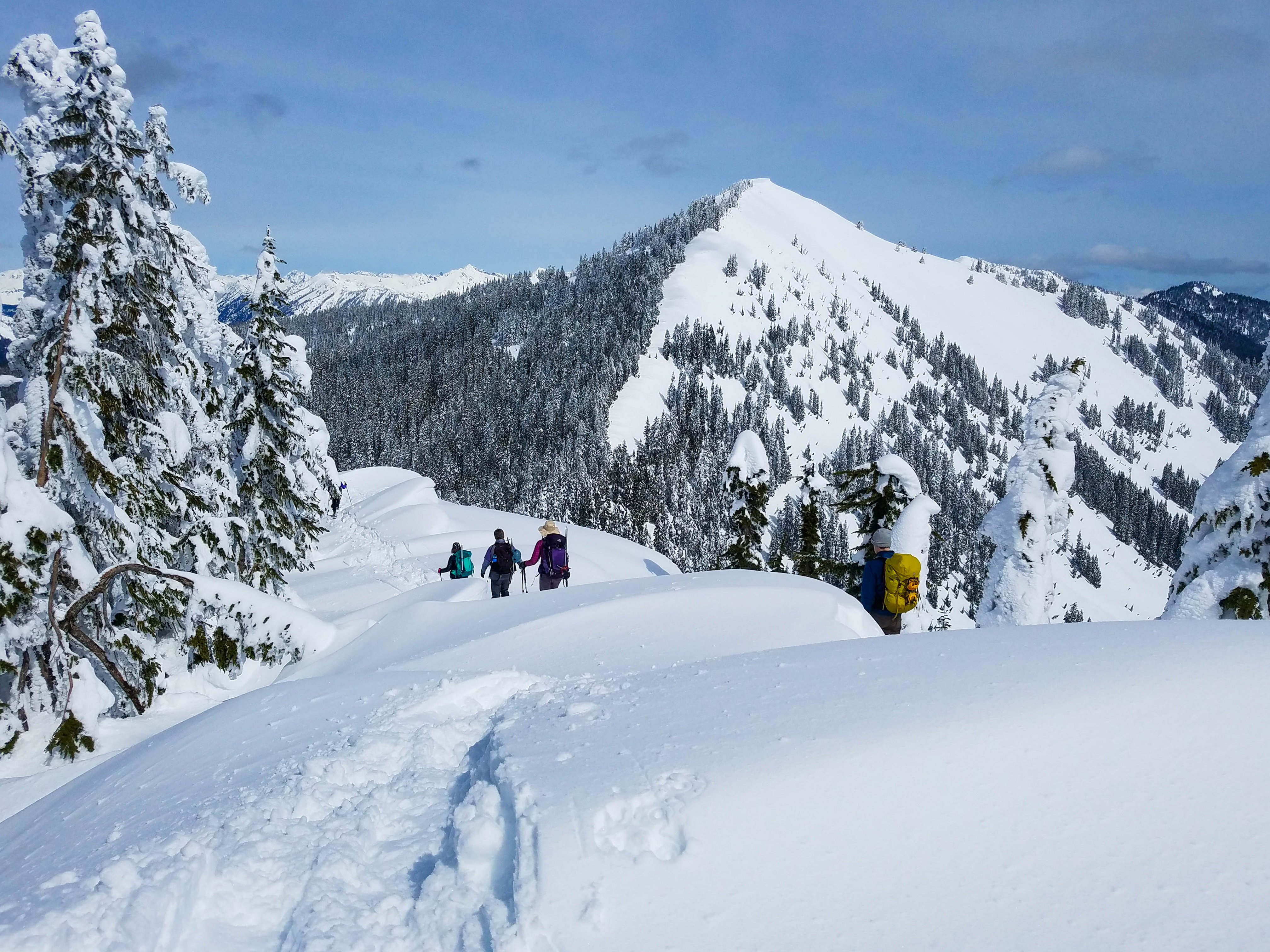 Winter Scramble - Union & Jove Peaks — The Mountaineers