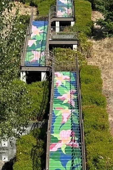 Mural Stairs (Issaquah Highlands) — The Mountaineers