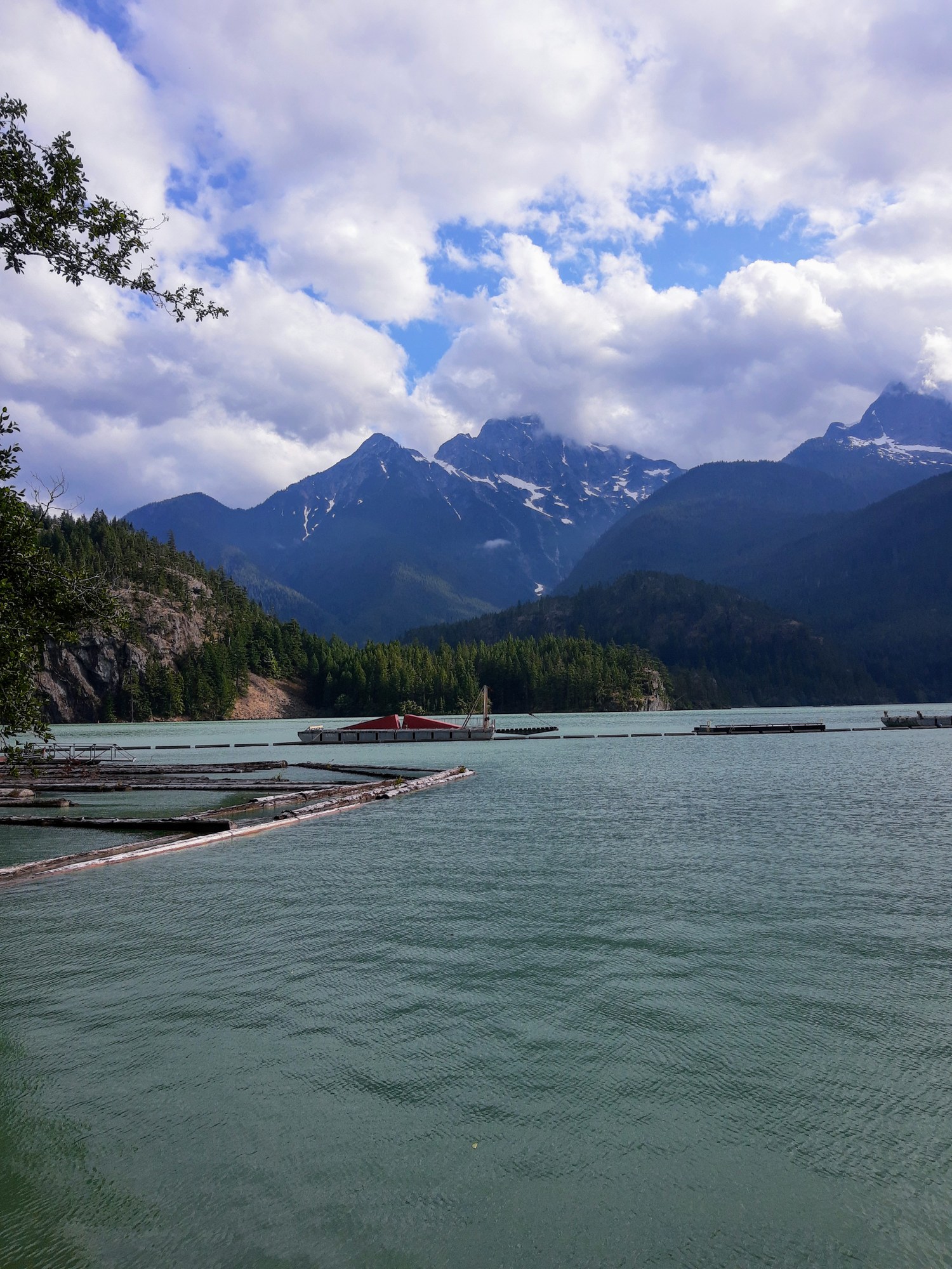 Diablo Lake, Buster Brown Camp — The Mountaineers