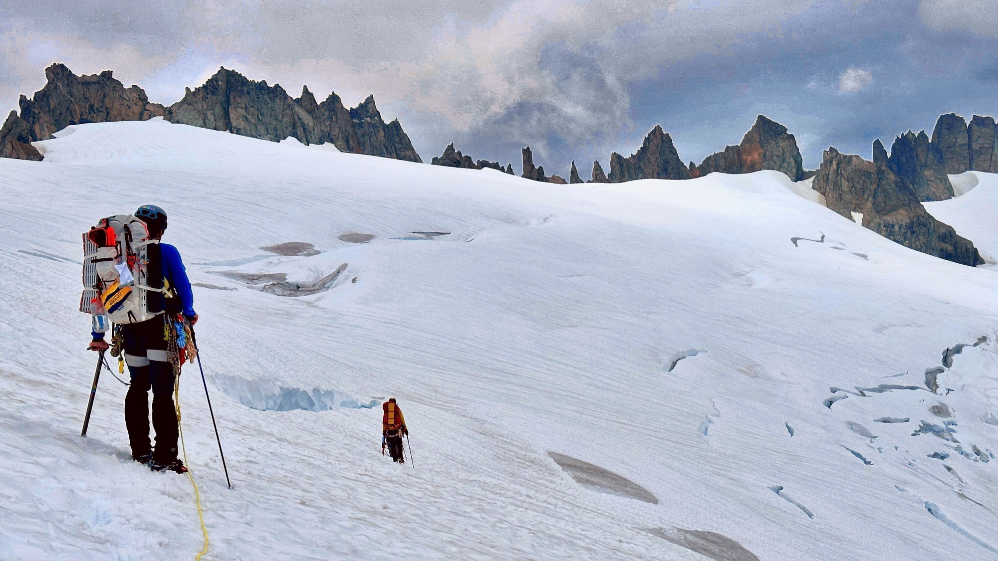 Intermediate Alpine Climb - Inspiration-McAllister-Klawatti Ice Cap ...