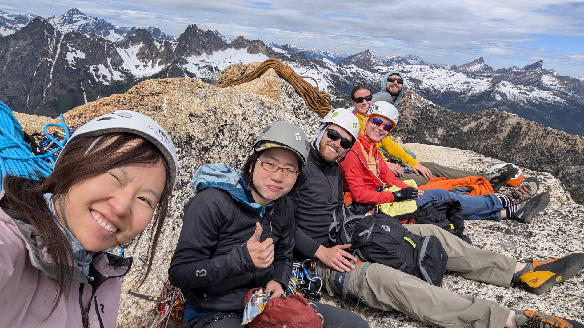 Intermediate Alpine Climb - Liberty Bell/Southwest Face — The Mountaineers