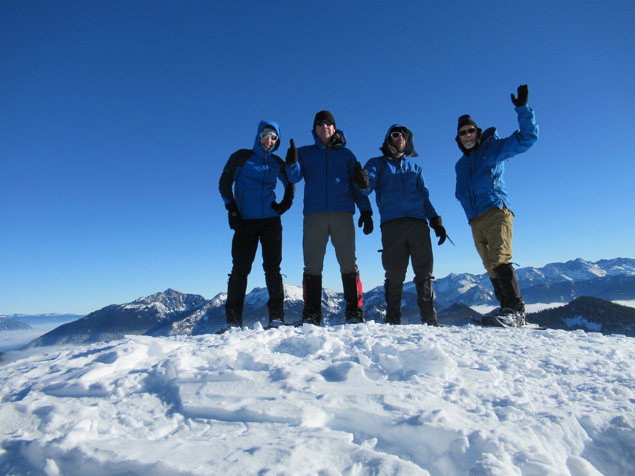 Winter Scramble - Union & Jove Peaks — The Mountaineers