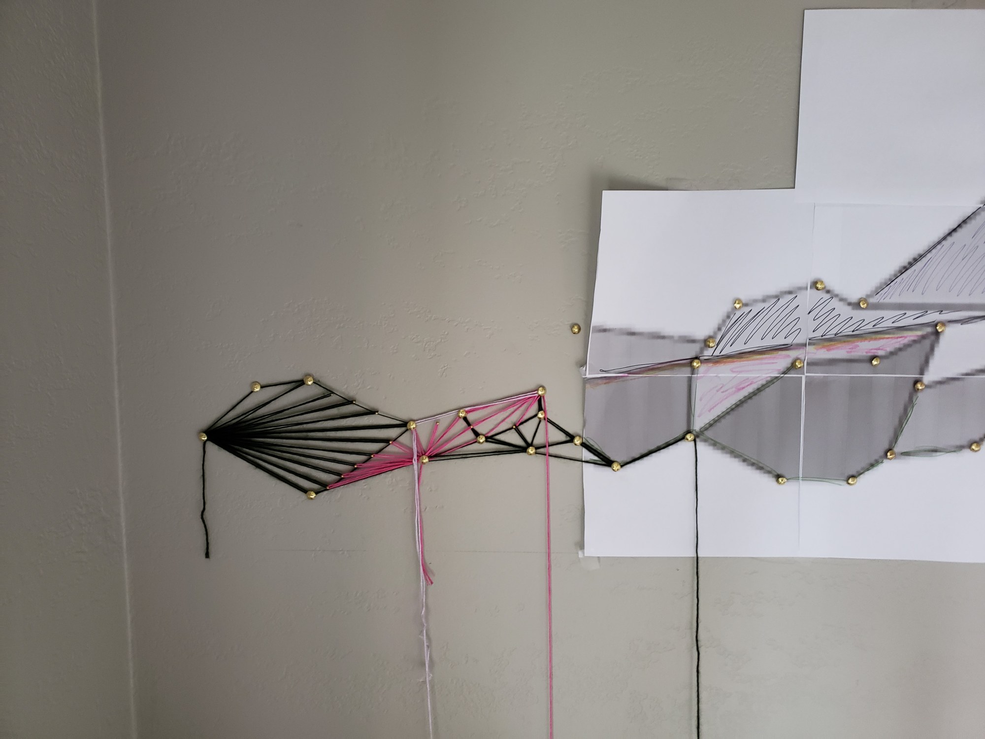 How to Make Your Own String Art Mountain Installation — The Mountaineers