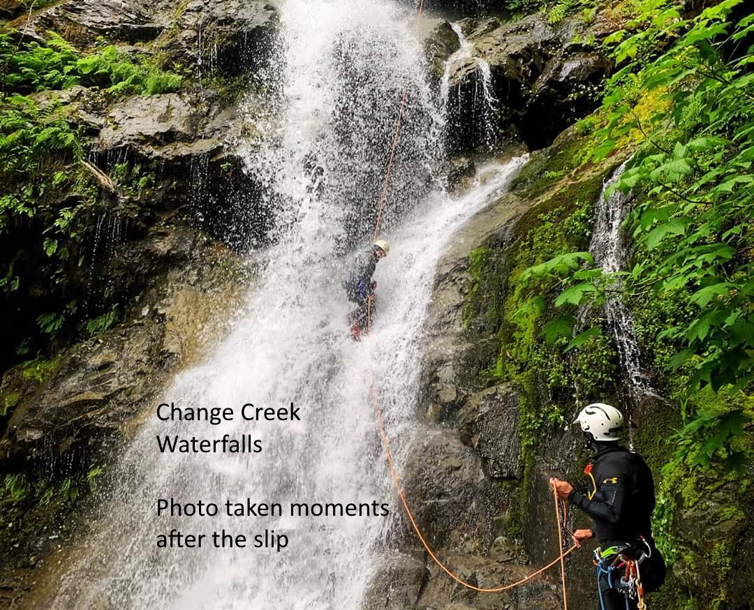 Change Creek Waterfall Rappel – Employing Best Practices After a Slip ...