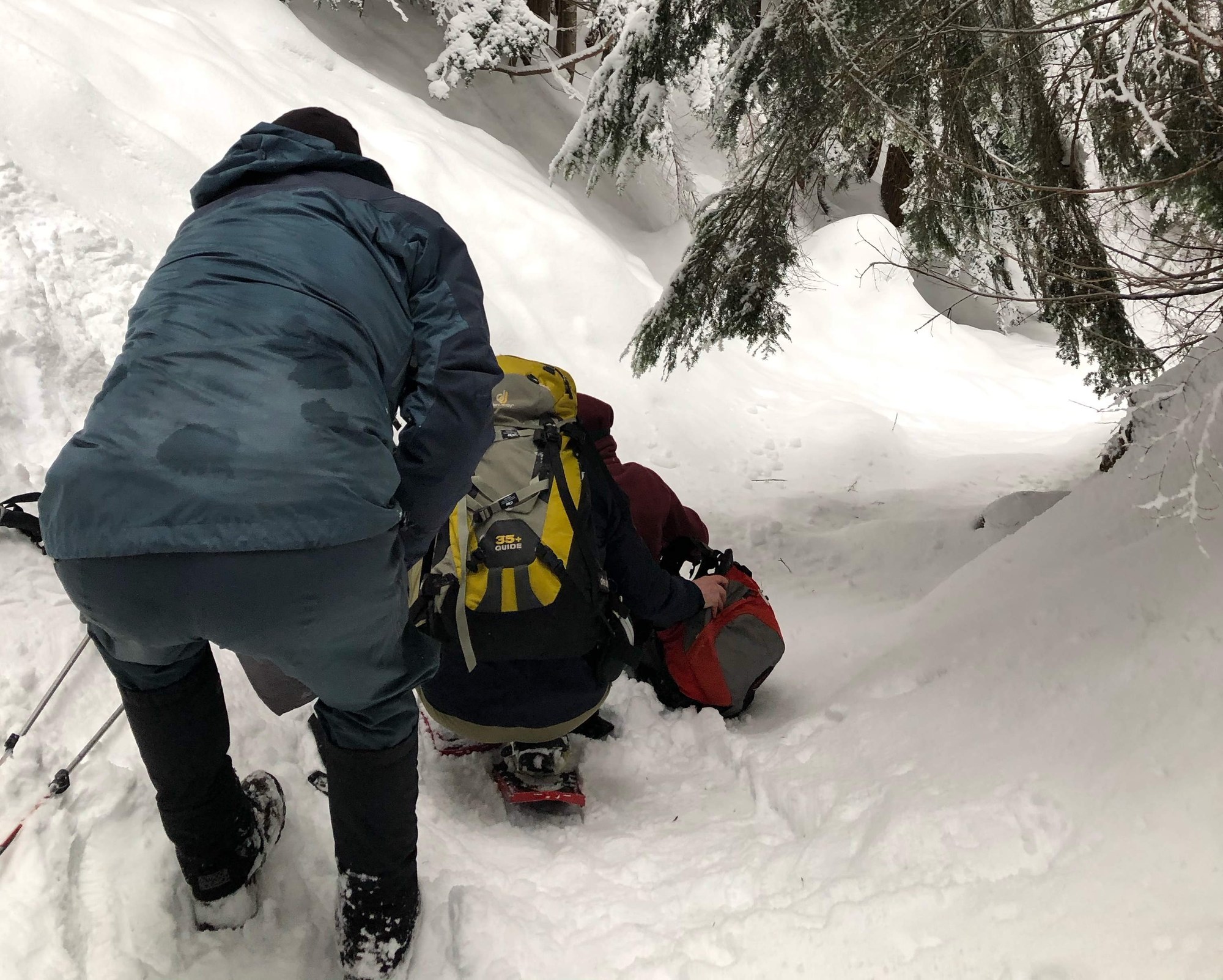 Commonwealth Basin Snowshoe - The Fall Looked Minor — The Mountaineers