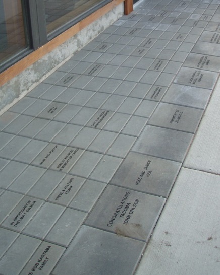 Order an Engraved Paver for the Tacoma Program Center — The Mountaineers