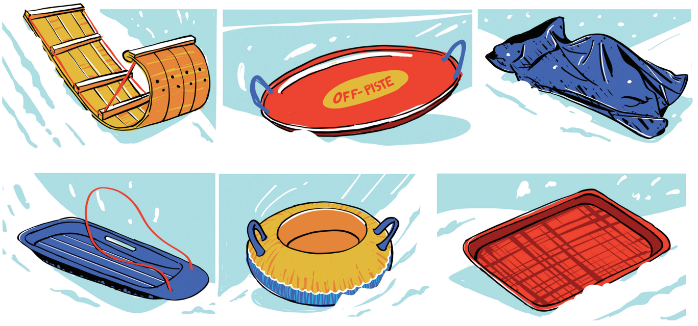 Relative Merits of Different Sledding Apparatus — The Mountaineers