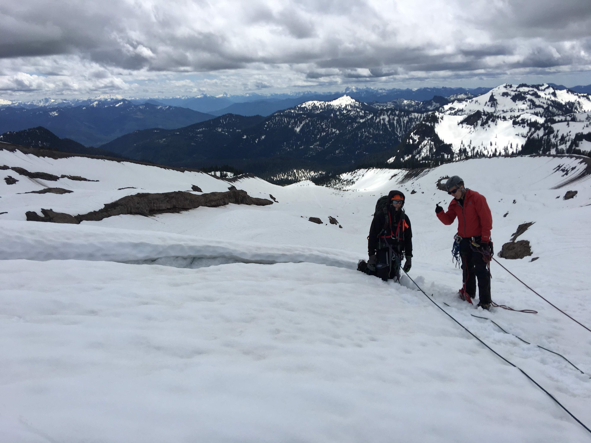 What it feels like to be lowered into a crevasse... voluntarily! — The ...