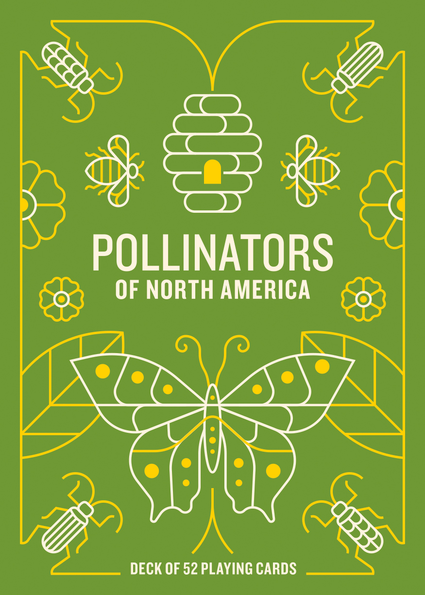 Pollinators of North America Deck: 52 Playing Cards — Books