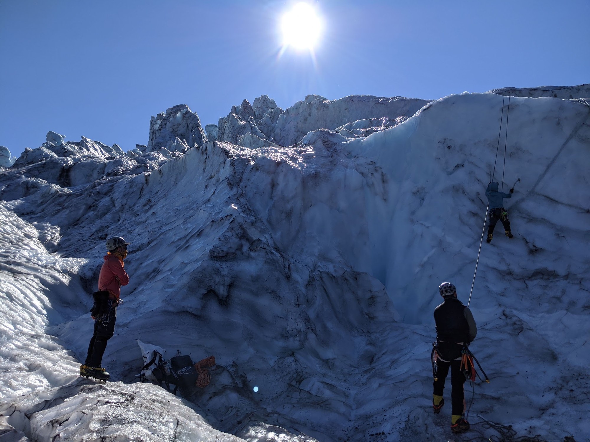 Alpine Ice 1/2 Combo - Heliotrope Ridge and Lower Coleman Glacier ...