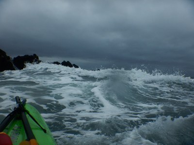Person Tripping Over A Rock