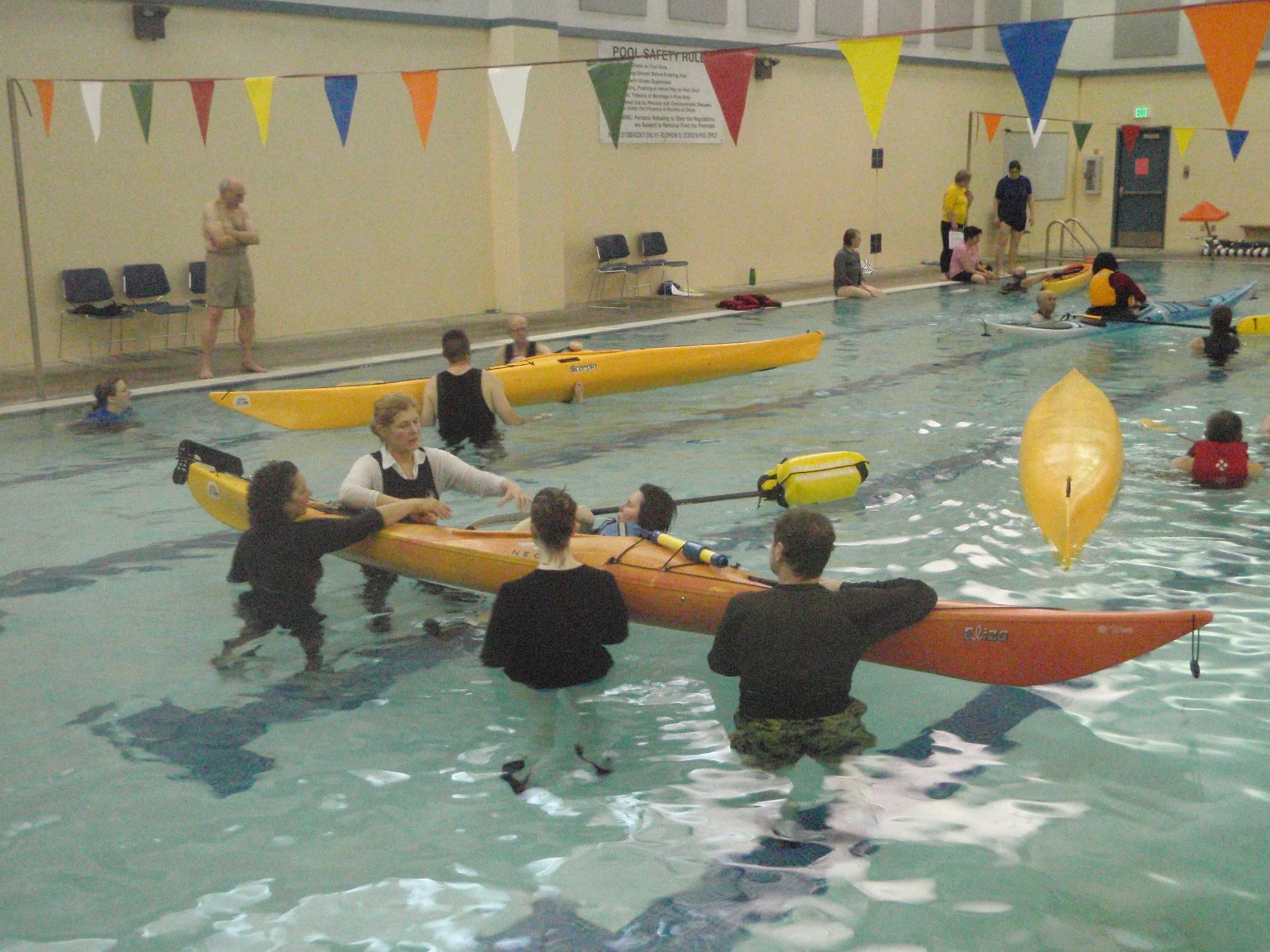 Pool Session - Evergreen State College — The Mountaineers