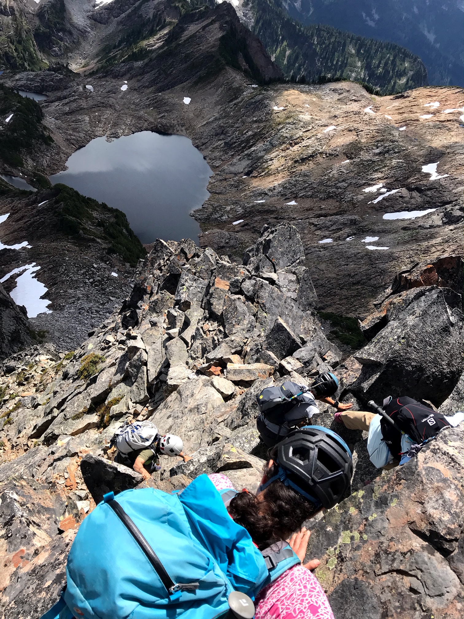 Scramble Ramble: Overnight in Gothic Basin and Scramble Del Campo and ...