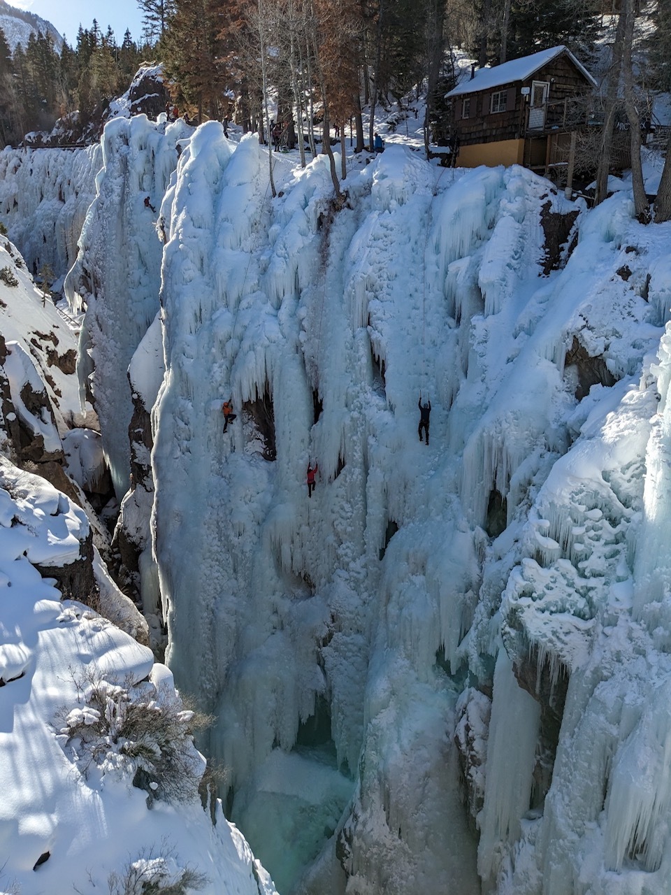 Water Ice Foam Wall Practice — The Mountaineers